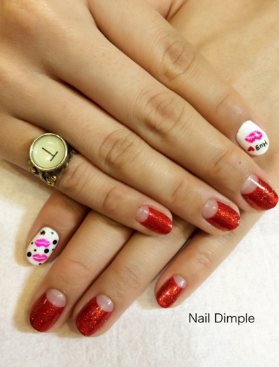 松戸にあるネイルサロン、ネイルディンプルのポップネイル紹介